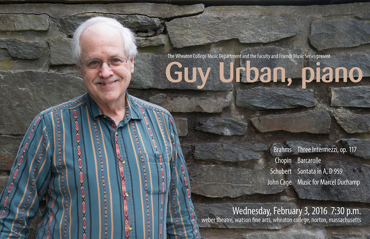 Guy Urban, piano - Blog - Wheaton College | Massachusetts