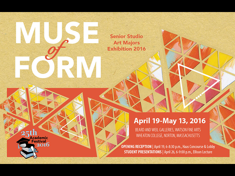 Muse of Form: 2016 Studio Art Majors' Exhibition - Blog - Wheaton ...