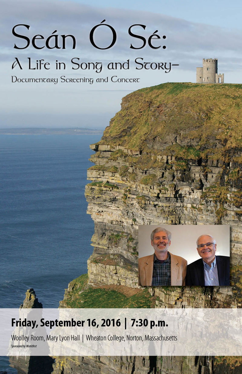 Seán Ó Sé: A Life in Song and Story—Documentary Screening and Concert ...