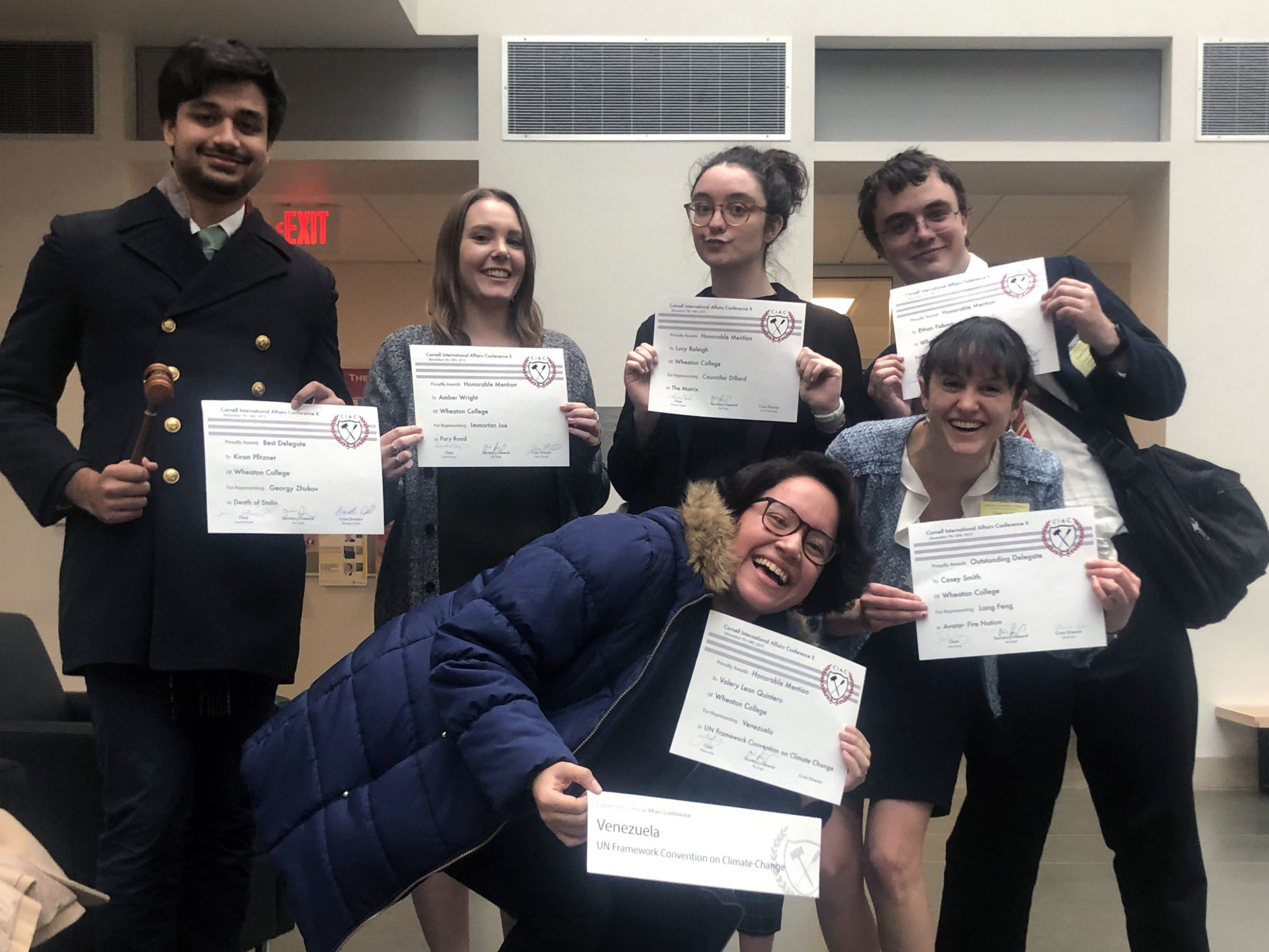 Model UN wins six at CIAC - Blog - Wheaton College | Massachusetts